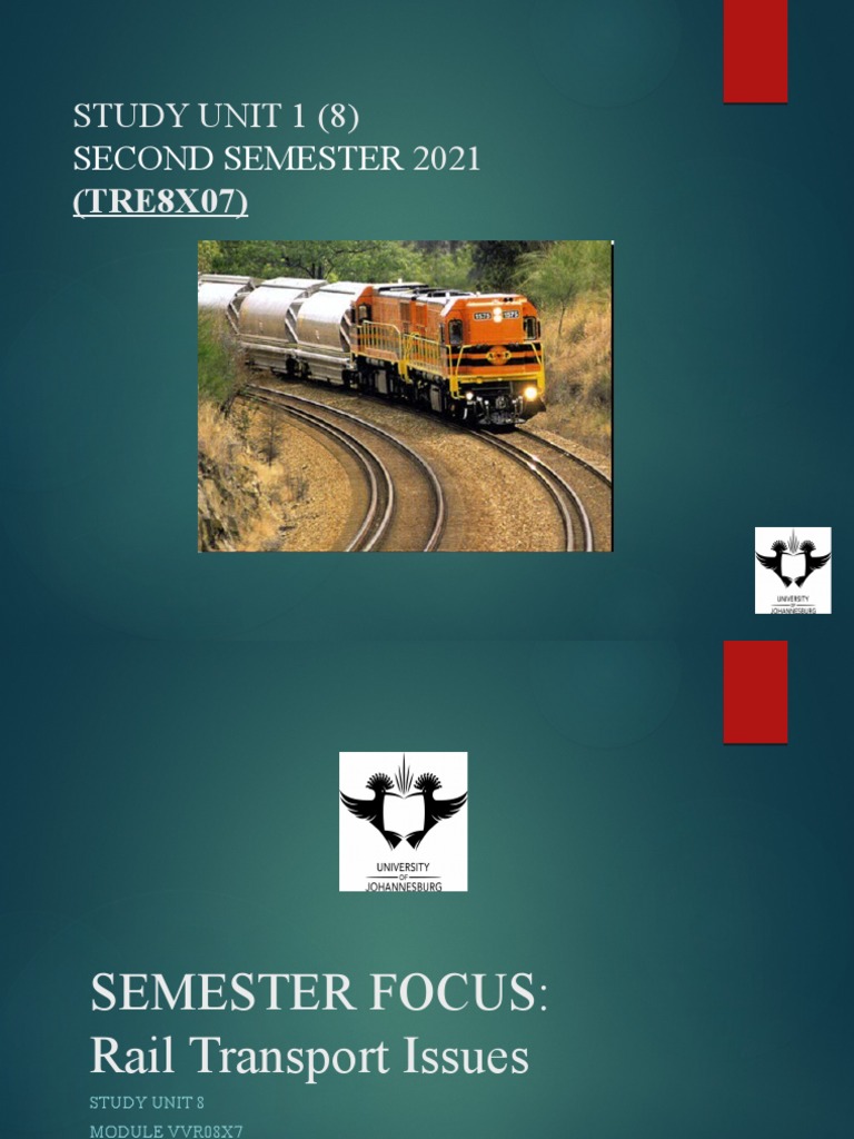 Railway Logistics: Key Concepts and Issues | PDF | Rail Transport ...