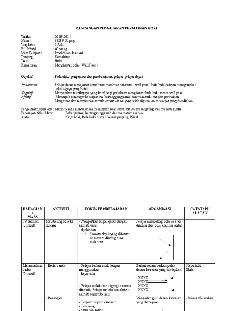 RPH Hoki Wall Pass | PDF