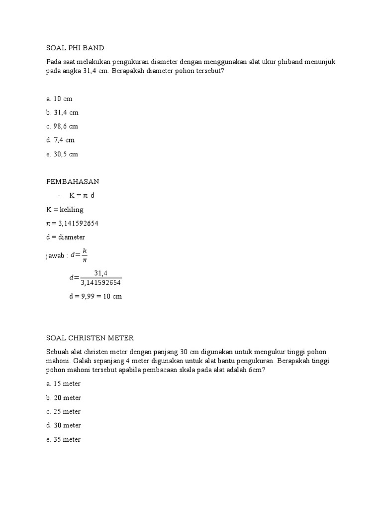 Latihan Dan Jawaban | PDF | Metode & Bahan Ajar