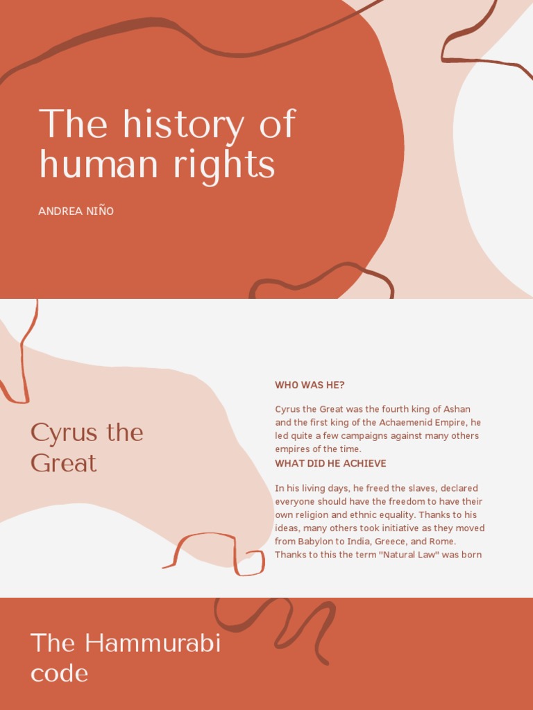Evolution of Human Rights Through History | PDF | Rights | Human Rights