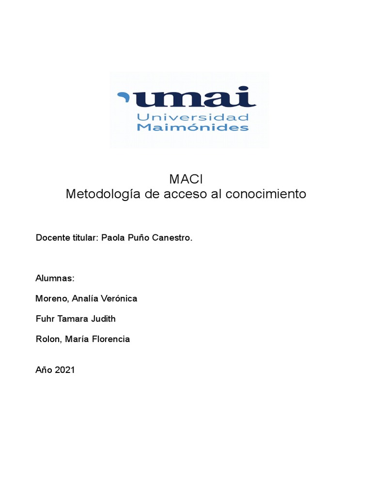Metodologia de Acceso Al Conocimiento-Analia | PDF | Emile Durkheim | Sociología