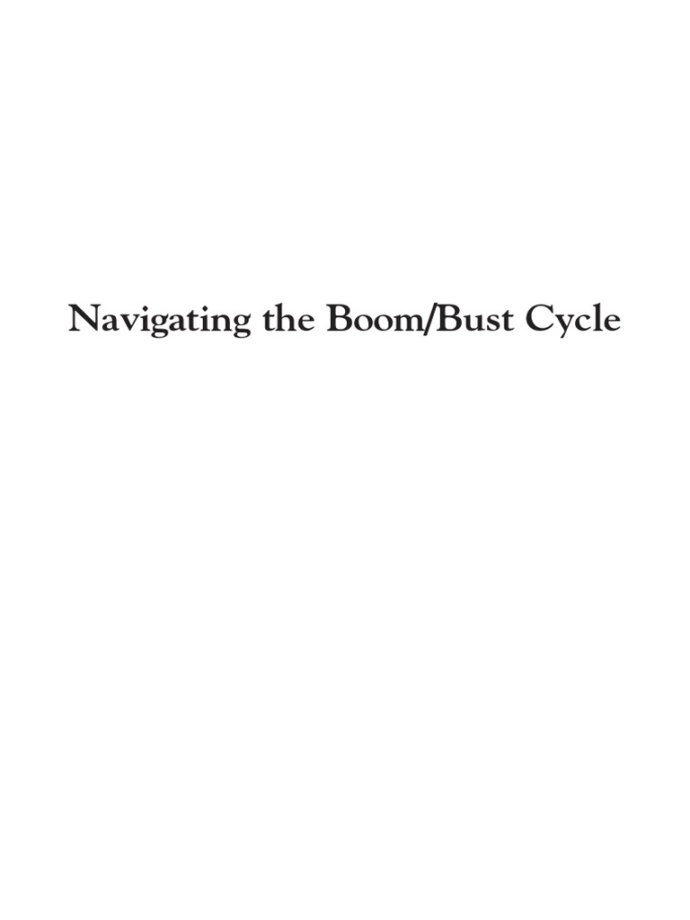 Navigating The Boom/Bust Cycle: An Entrepreneur's Survival Guide ...