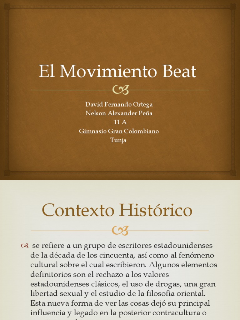 Movimiento Beat | PDF | Beat Generation