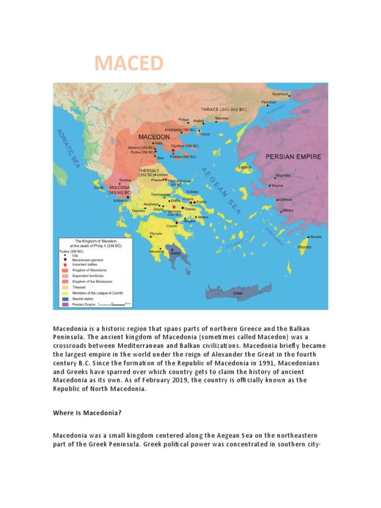 Macedonian Empire | PDF | Macedonia (Ancient Kingdom) | Alexander The Great