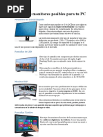 Partes del Monitor y sus Funciones | PDF