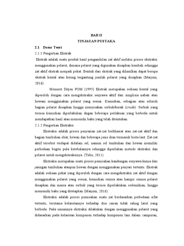 Proses Ekstraksi dengan Maserasi | PDF | Pengembangan Diri | Kesehatan ...