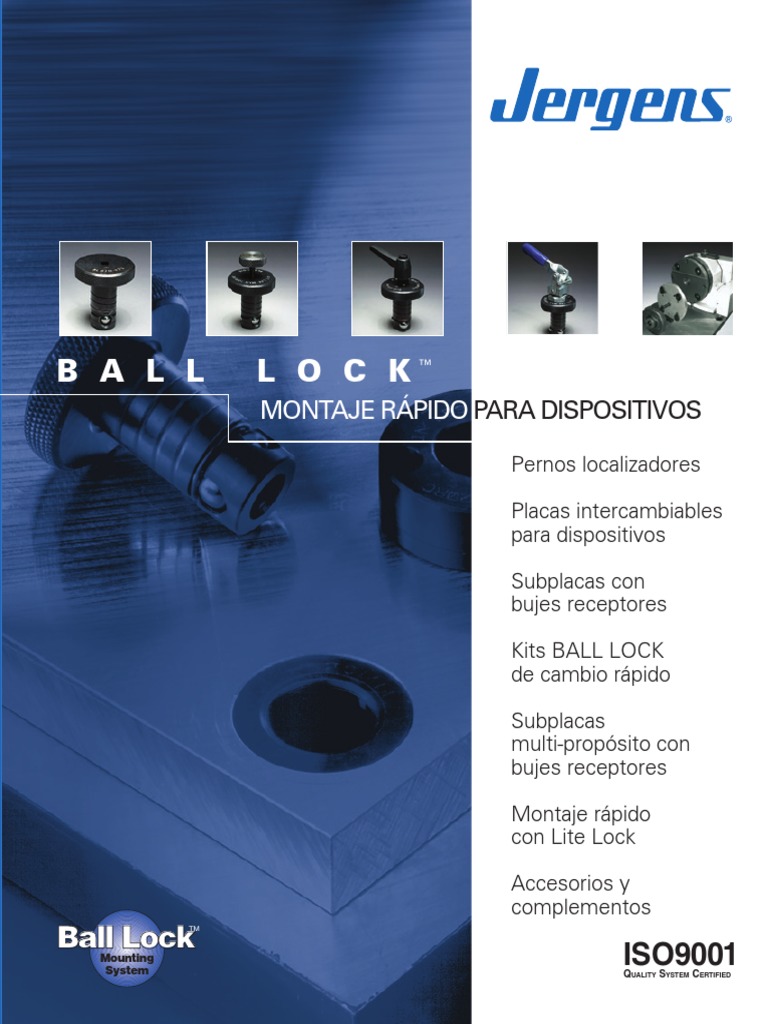 Jergens Ball Lock Espanol | Descargar gratis PDF | Tornillo | Sector ...