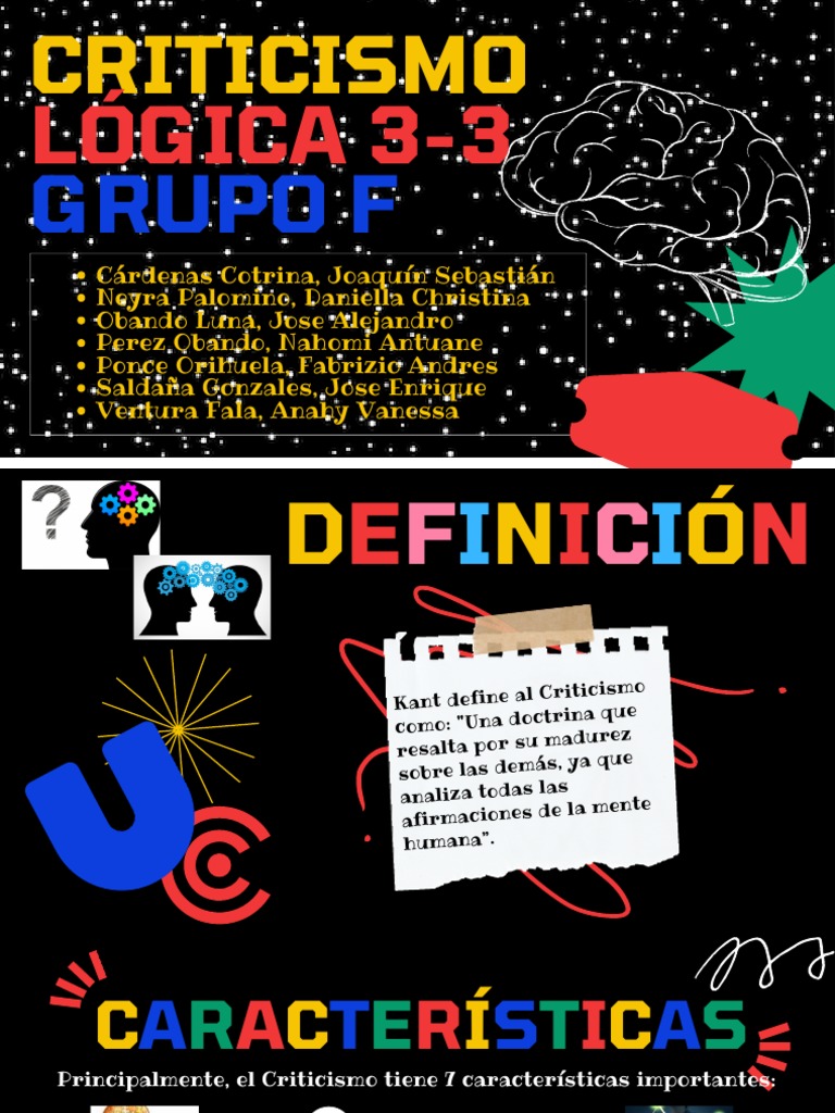 Características del Criticismo Kantiano | PDF | Conocimiento | Immanuel ...