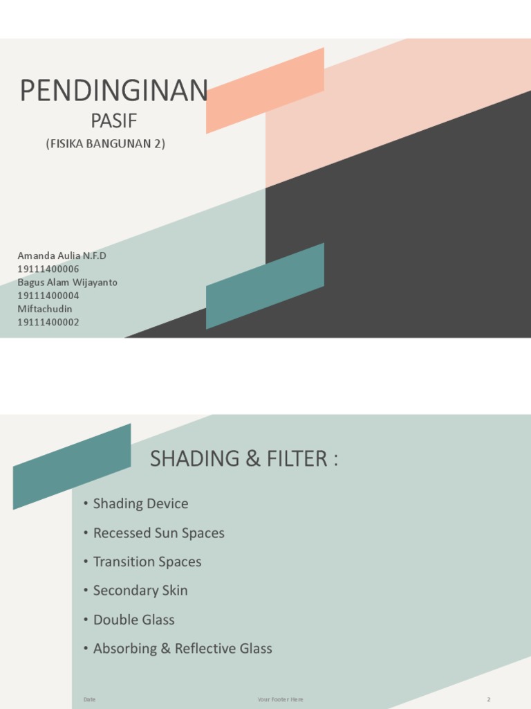 Tugas Fisbang2 - Pendinginan Pasif | PDF