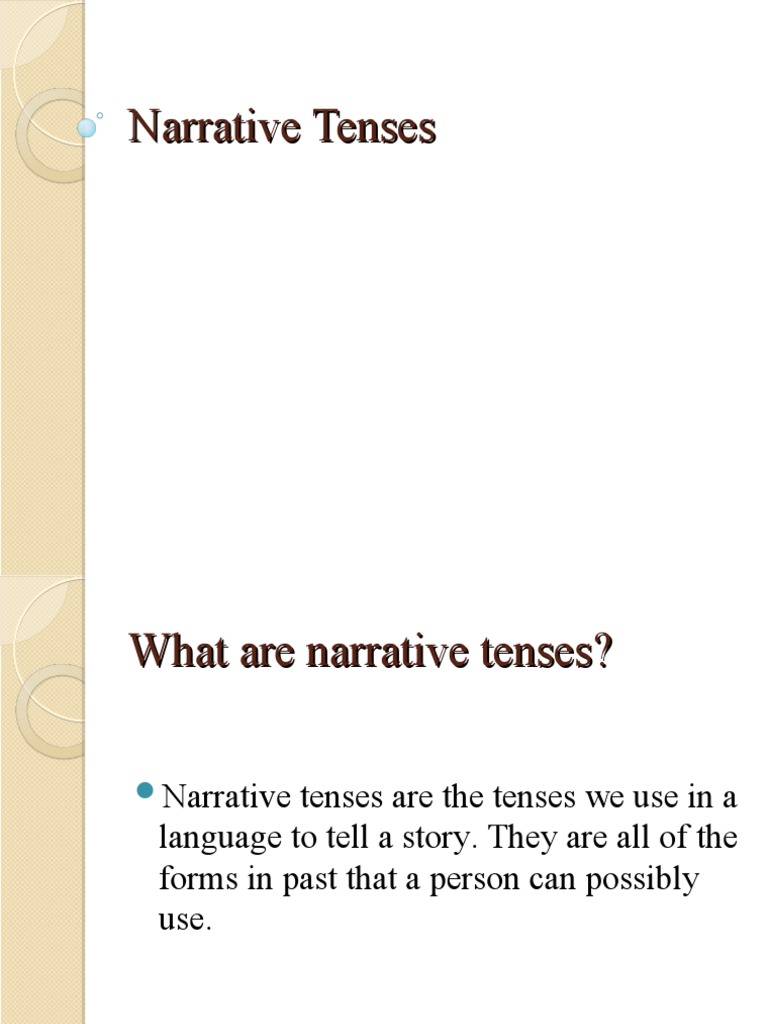 Narrative Tenses 2 | PDF | Grammatical Tense | Language Mechanics
