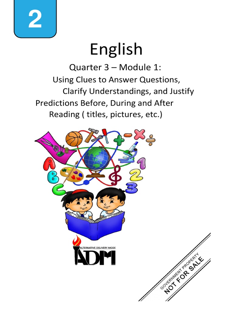 English: Quarter 3 - Module 1 | PDF