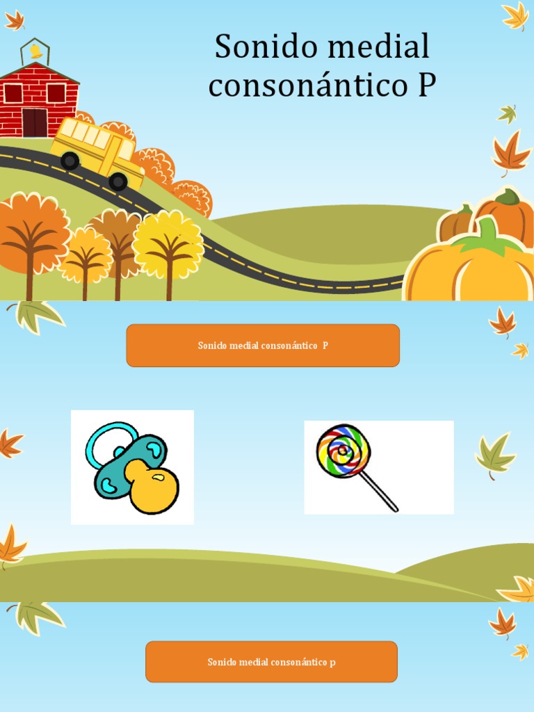 Sonido Medial Consonántico P | PDF | Artes del lenguaje y disciplina | Arte