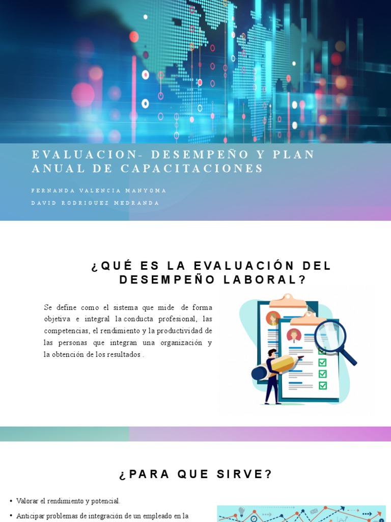 Evaluacion - Desempeño y Plan Anual de Capacitaciones (3244) | PDF | Evaluación | Business
