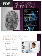Biology project on dna fingerprinting | Dna Profiling | Polymerase ...