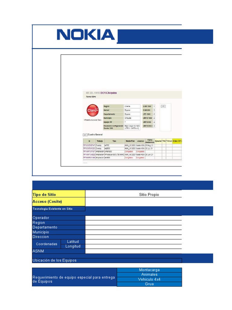 Tss Lte 700 Boy - Chiquiza Meta3 | PDF | 3 G | Lte (Telecomunicaciones)