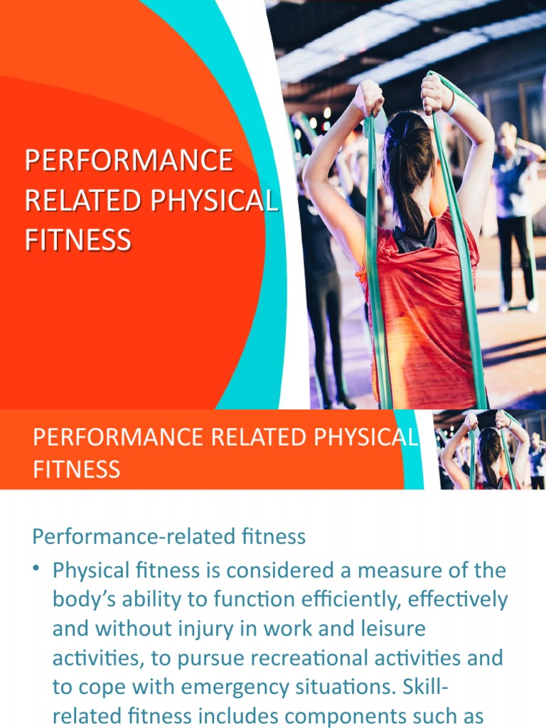 Components of Performance-Related Fitness | PDF | Career & Growth ...