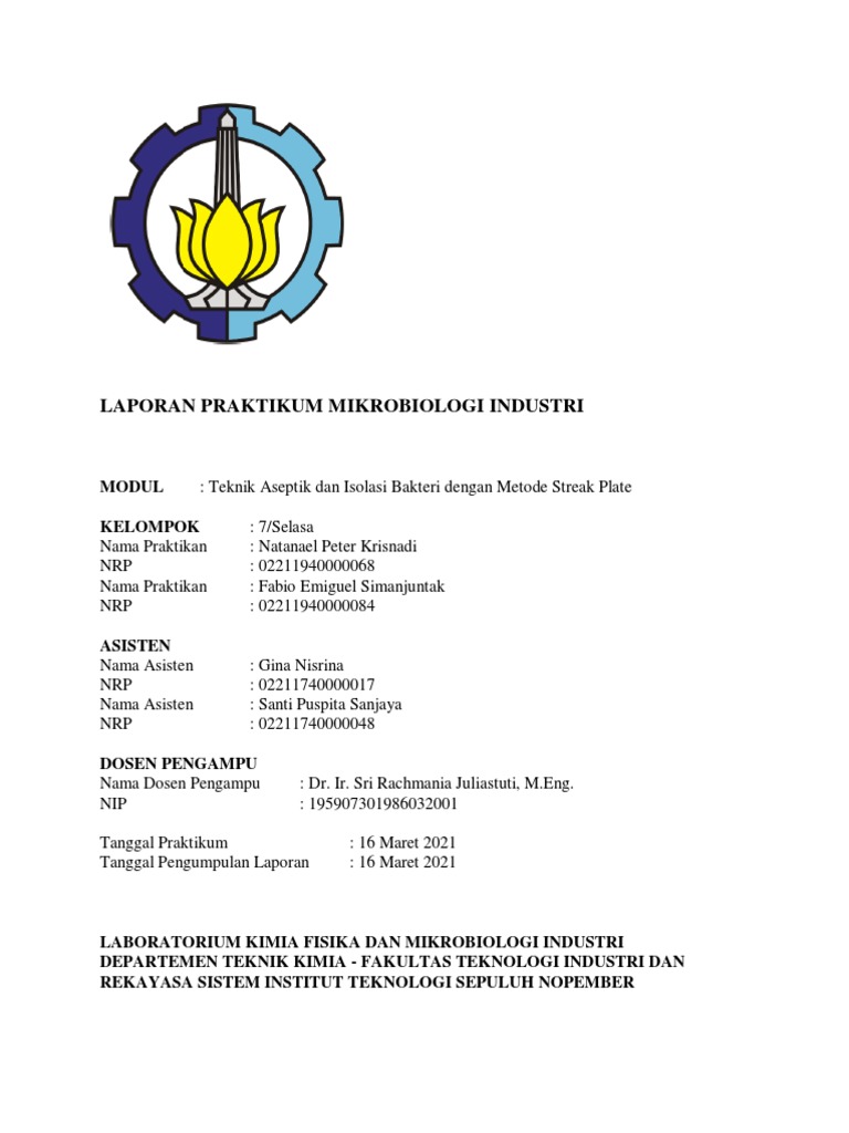 Modul 1 Lab Mikro | PDF
