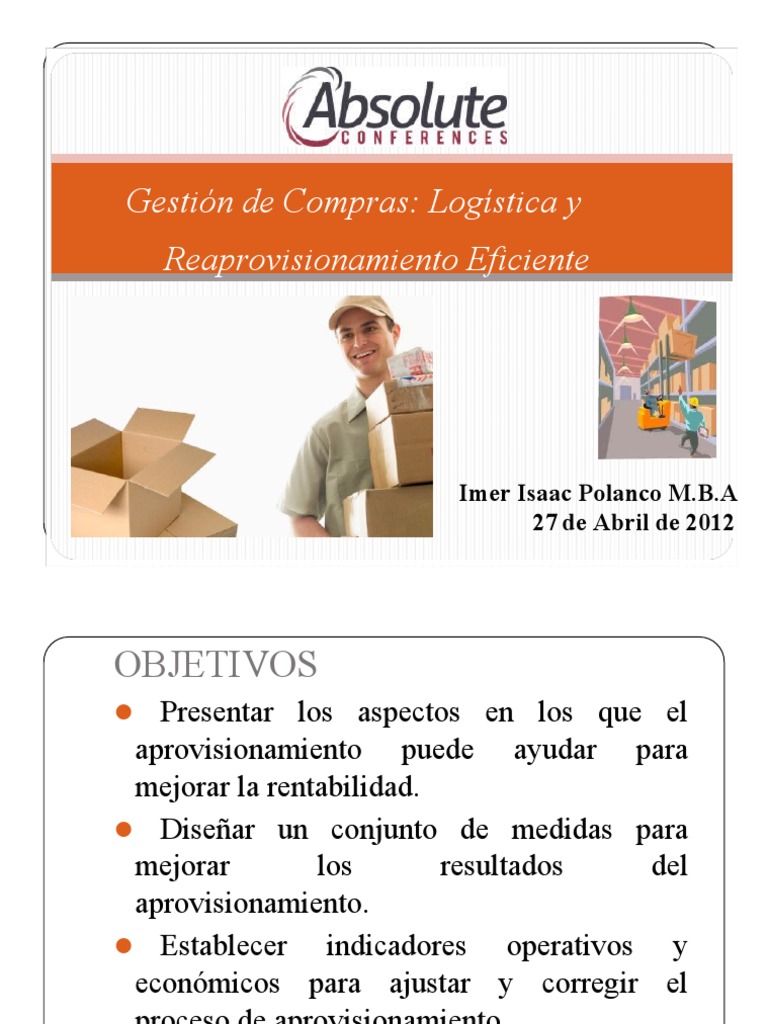 Gestión de Compras: Logística y Reaprovisionamiento Eficiente | PDF ...
