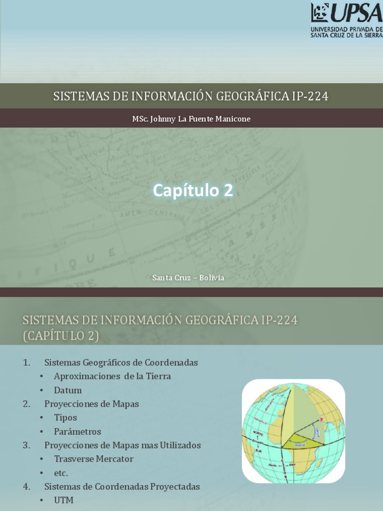 IP-224 (SIG) Capítulo 2 | PDF | Ecuador | Mapa