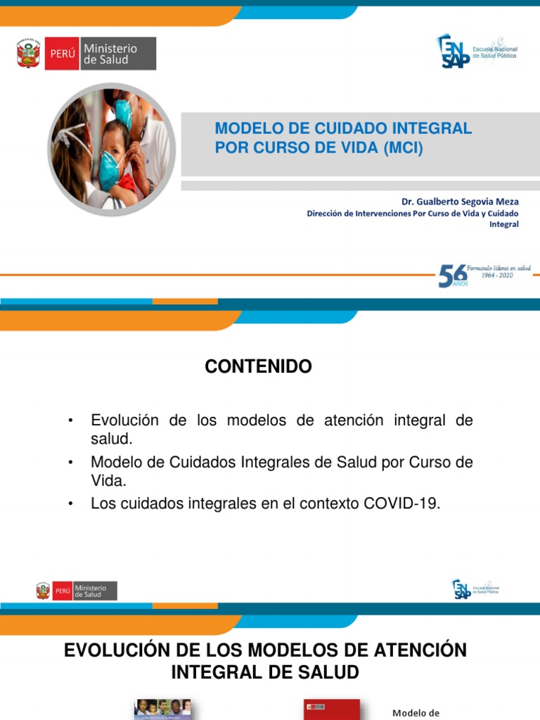 Modelo de Cuidado Integral de Salud Por Curso de Vida para La Persona, Familia y Comunidad | PDF ...