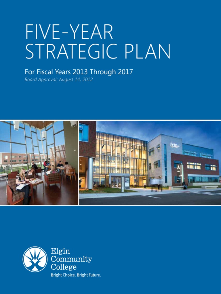 ECC Strategic Plan Booklet | PDF | Goal | Community