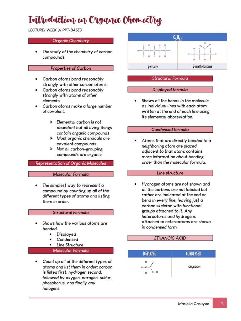 Organic Chemistry | PDF | Functional Group | Alkene