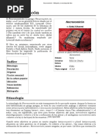 El Necronomicón PDF | PDF | HP Lovecraft | Cthulhu