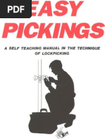 Lockpicking - Simplified PDF | PDF | Lock (Security Device) | Security Engineering