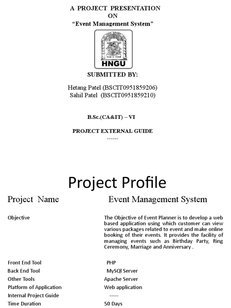 A Comprehensive Web-Based Event Management System: Enabling Online ...