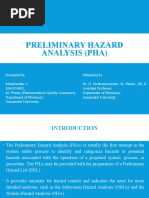 Petronas Technical Standards: Process Hazard Analysis (PHA) | PDF ...