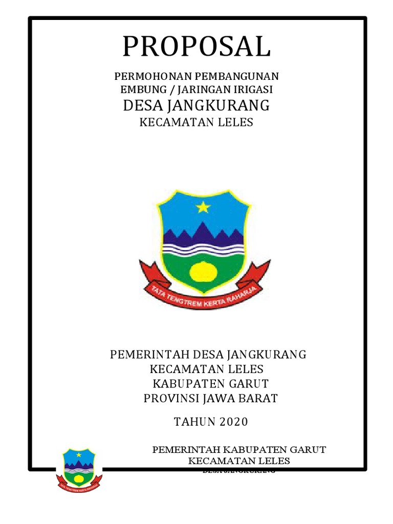 Proposal Embung | PDF | Sains & Matematika