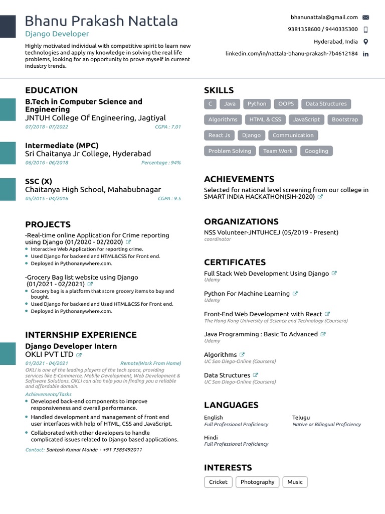 Subex Resume | Download Free PDF | Web Development | World Wide Web