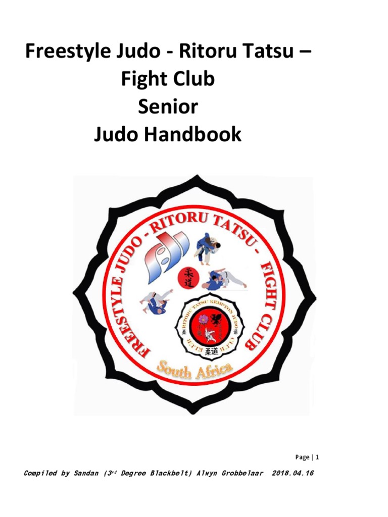 Freestyle Judo - Ritoru Tatsu - Fight Club Senior Judo Handbook | PDF ...