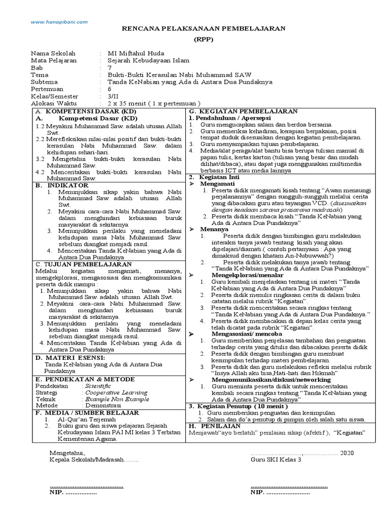 Tanda KeNabian Nabi Muhammad SAW | PDF | Karier & Perkembangan | Agama ...