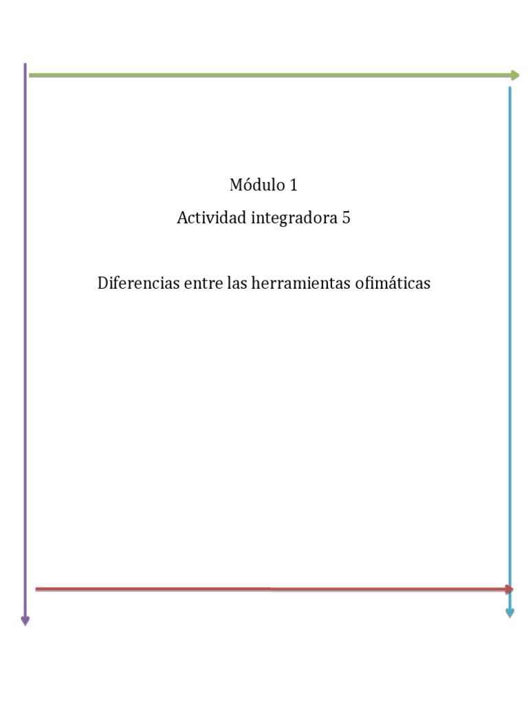 Actividad Integradora 5 Modulo 1 | PDF | Hoja de cálculo | Información