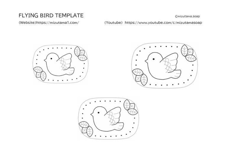 Flying Bird Template | PDF