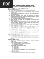 Contoh Esai Juara 1 Lomba Menulis | PDF