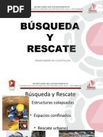 Brigada de Búsqueda y Rescate: Funciones y Técnicas | PDF | Primeros auxilios