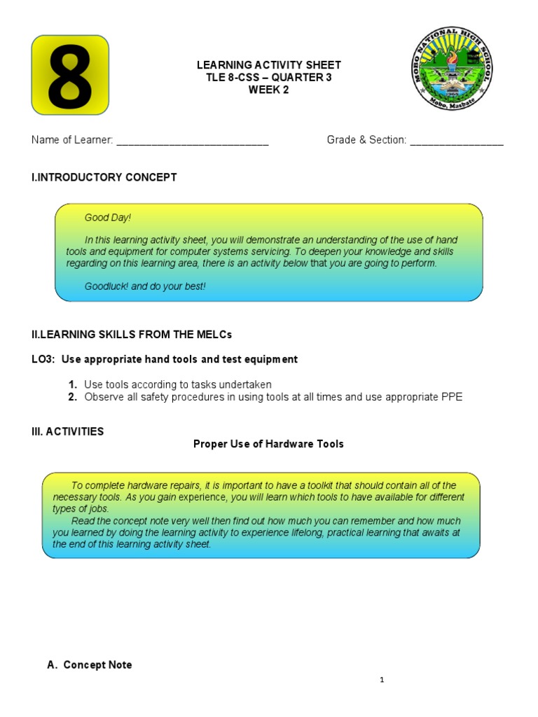 Name of Learner: - Grade & Section | Download Free PDF | Electrostatic ...