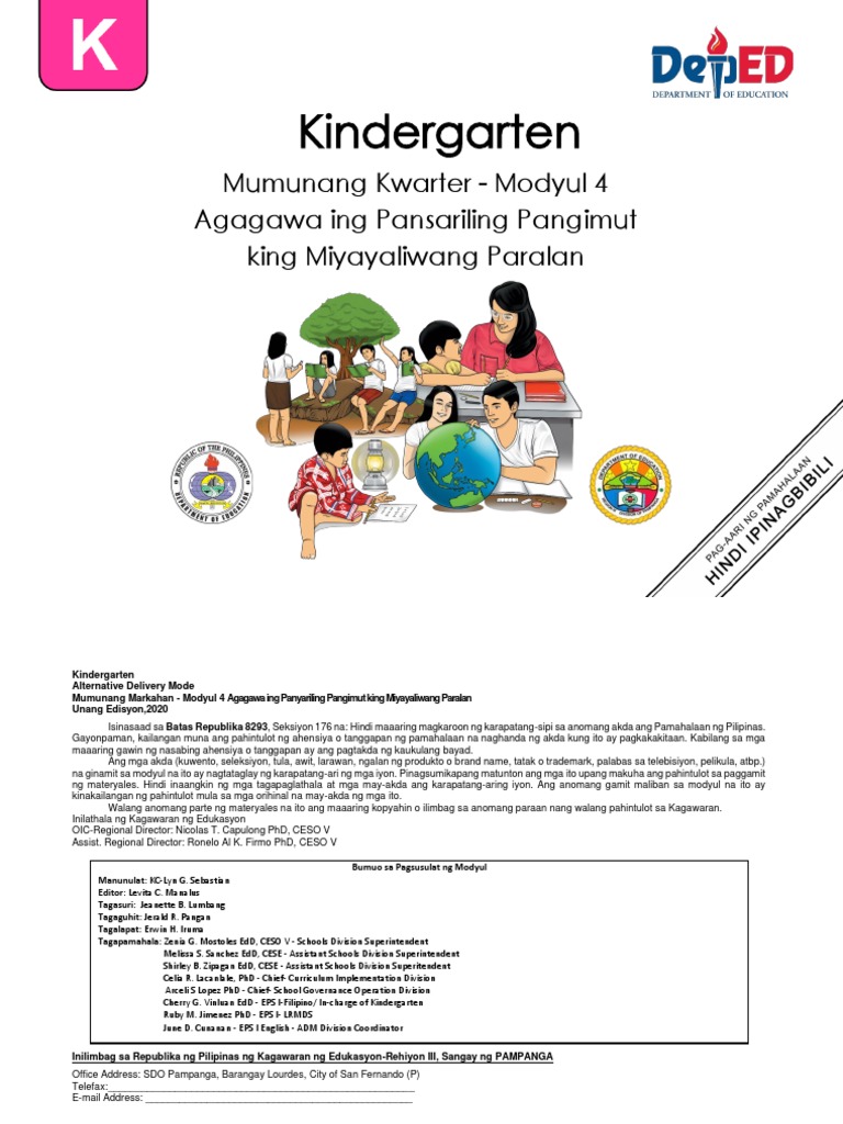 Kinder Module Q1 Week4 | PDF