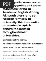 Formal Synonyms for Academic Writing | PDF | Verb