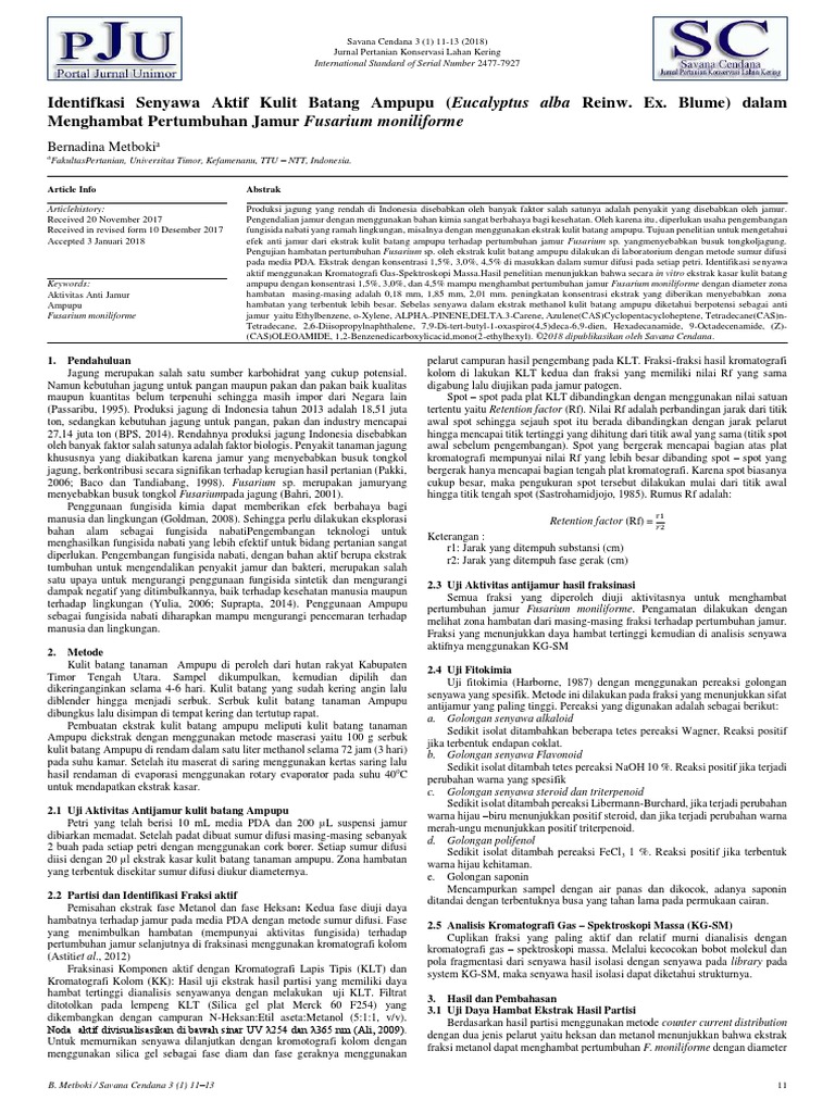 Identification of Active Compound Ampupu 86de30b3 | PDF
