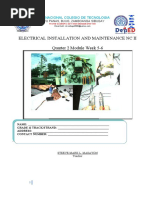 Grade 10 EIM Learning Activity Sheets | PDF | Electrical Wiring | Wire