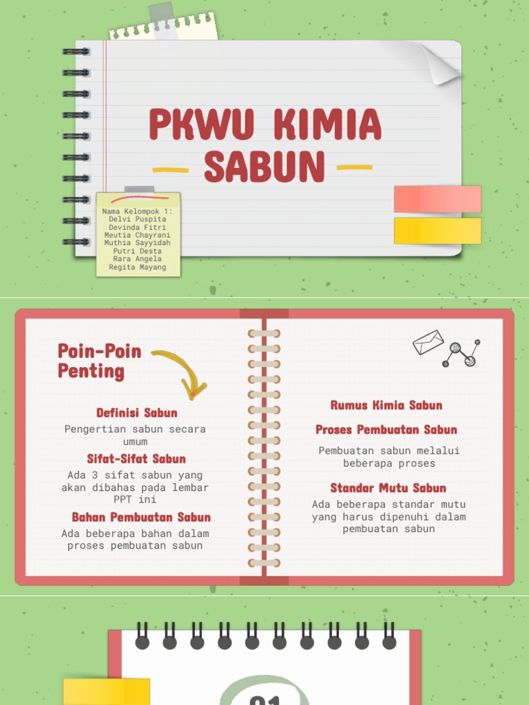 (Kelompok 1) PPT Sabun | PDF