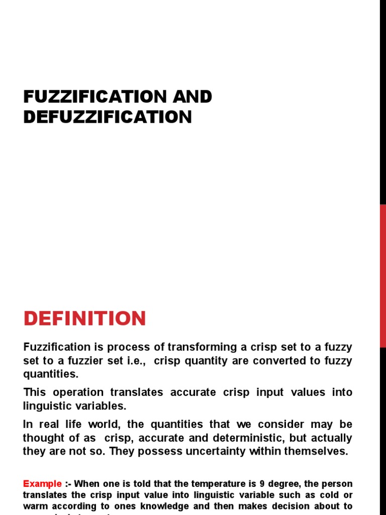 Fuzzification and Defuzzification 5 | PDF | Fuzzy Logic | Statistics