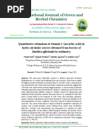 Total Phenolic Content Estimation | PDF | Polyphenol | Chemistry