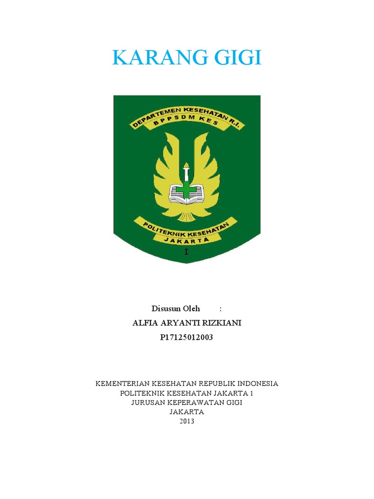 Flip Chart Karang Gigi | PDF | Kesehatan Holistik