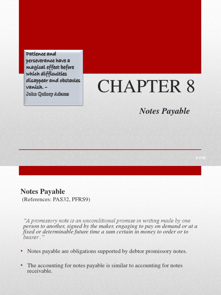 Accounting for Notes Payable | PDF | Present Value | Promissory Note
