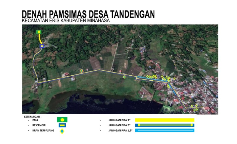 Denah Pipa Pamsimas | PDF
