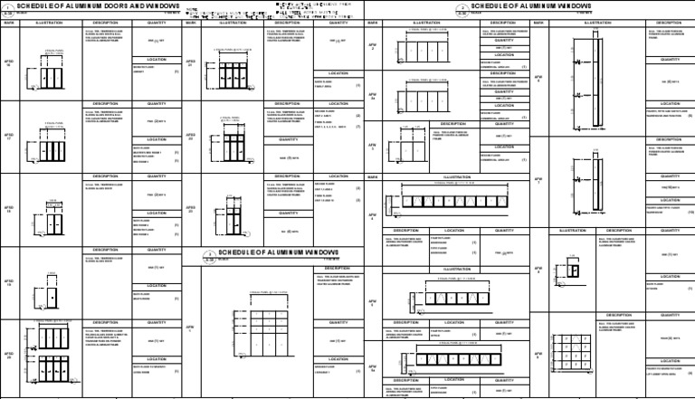TCDC Project - Architectural Plan-27 | PDF | Door | Window